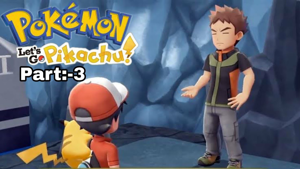 Pokemon let's go pikachu - Part 3 - Take down Pewter City Gym Leader ...