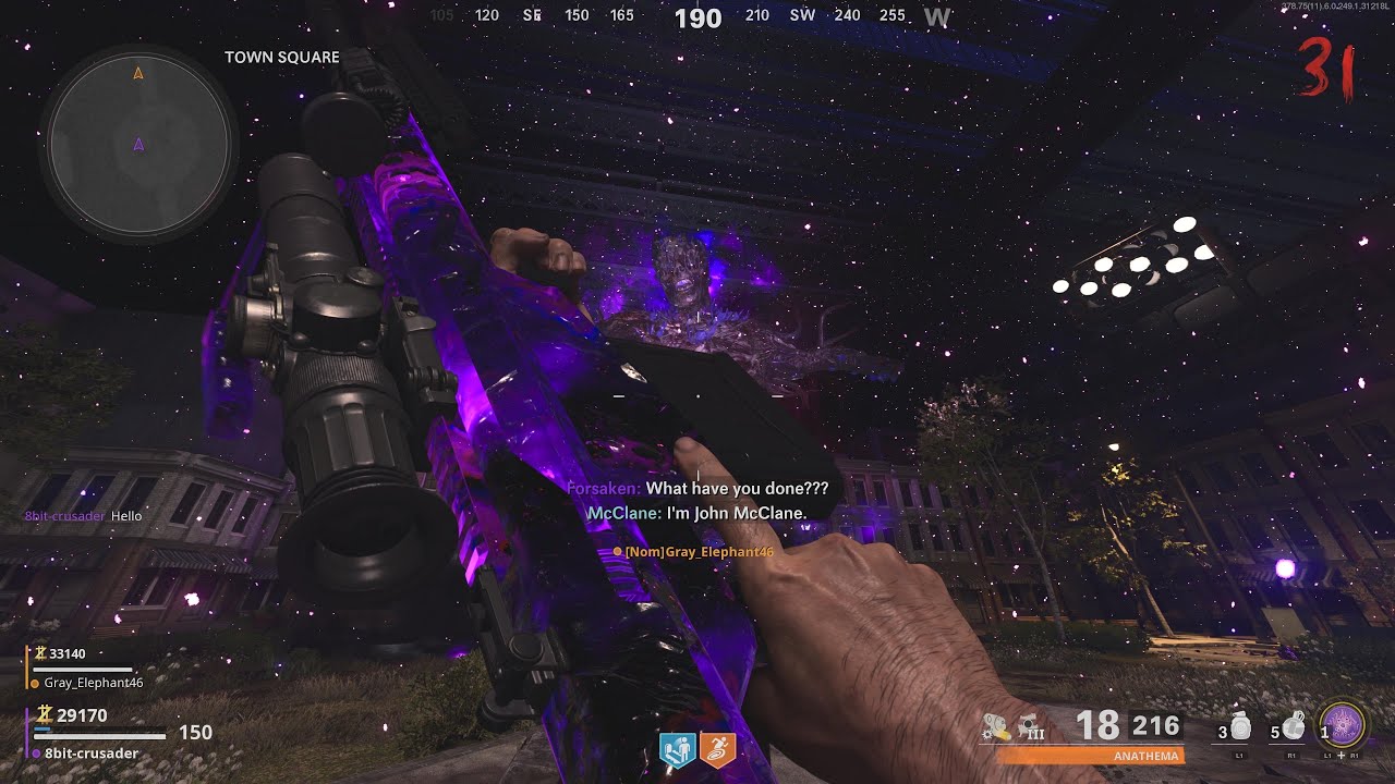 20x sniper scope lol( forsaken boss fight pt 2/2) - YouTube