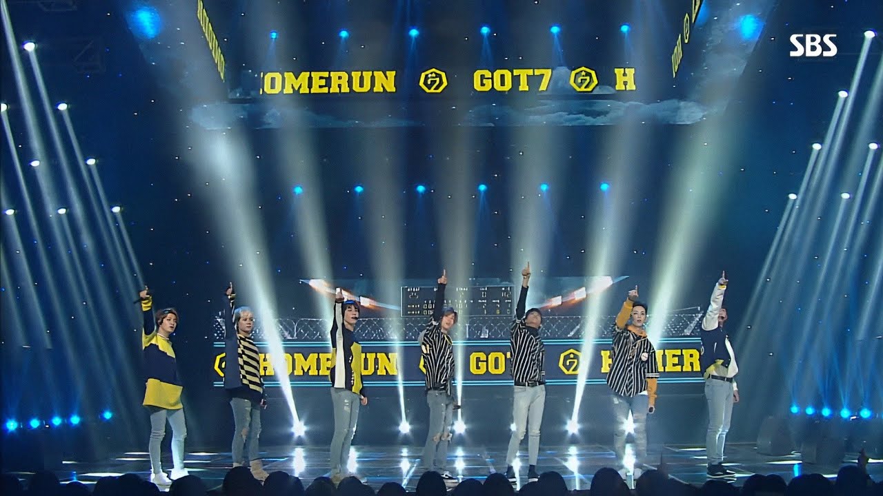 GOT7(갓세븐)-HOME RUN 교차편집(Stage Mix) - YouTube