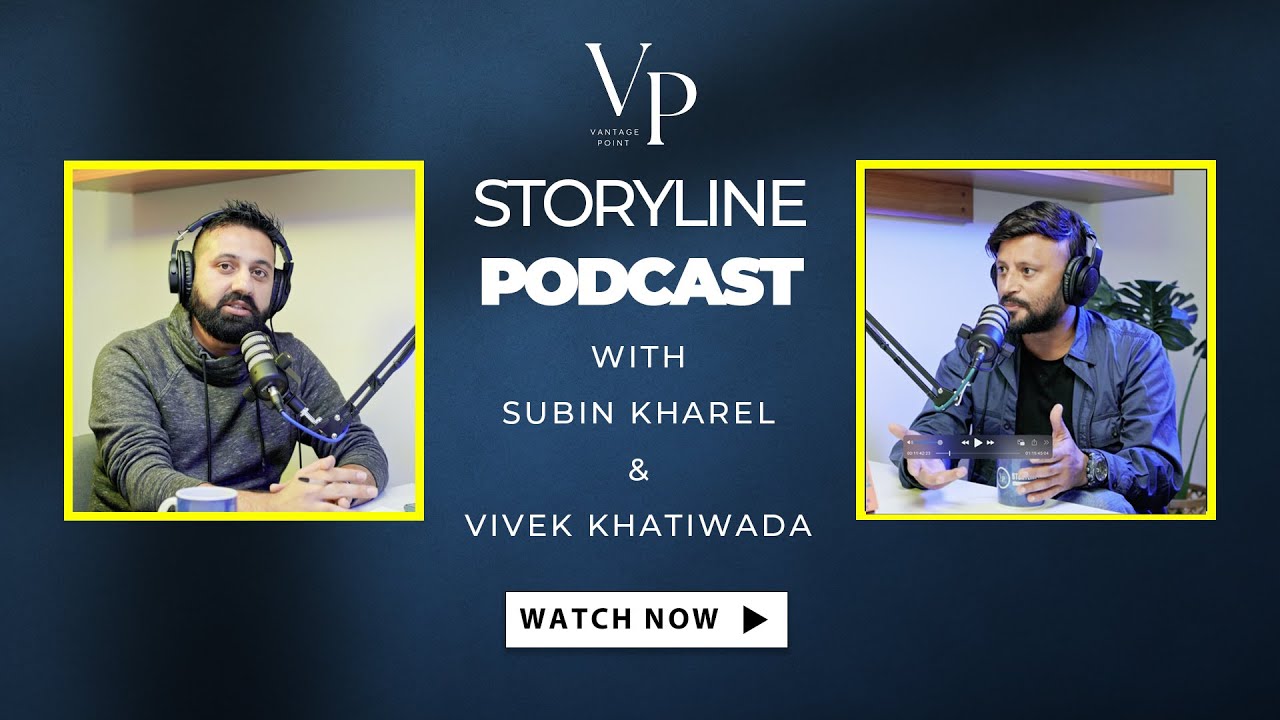 Storyline Podcast with Subin Kharel | Ep 10| Vivek KHATIWADA | Presenter Lifestyle | Nepali ...