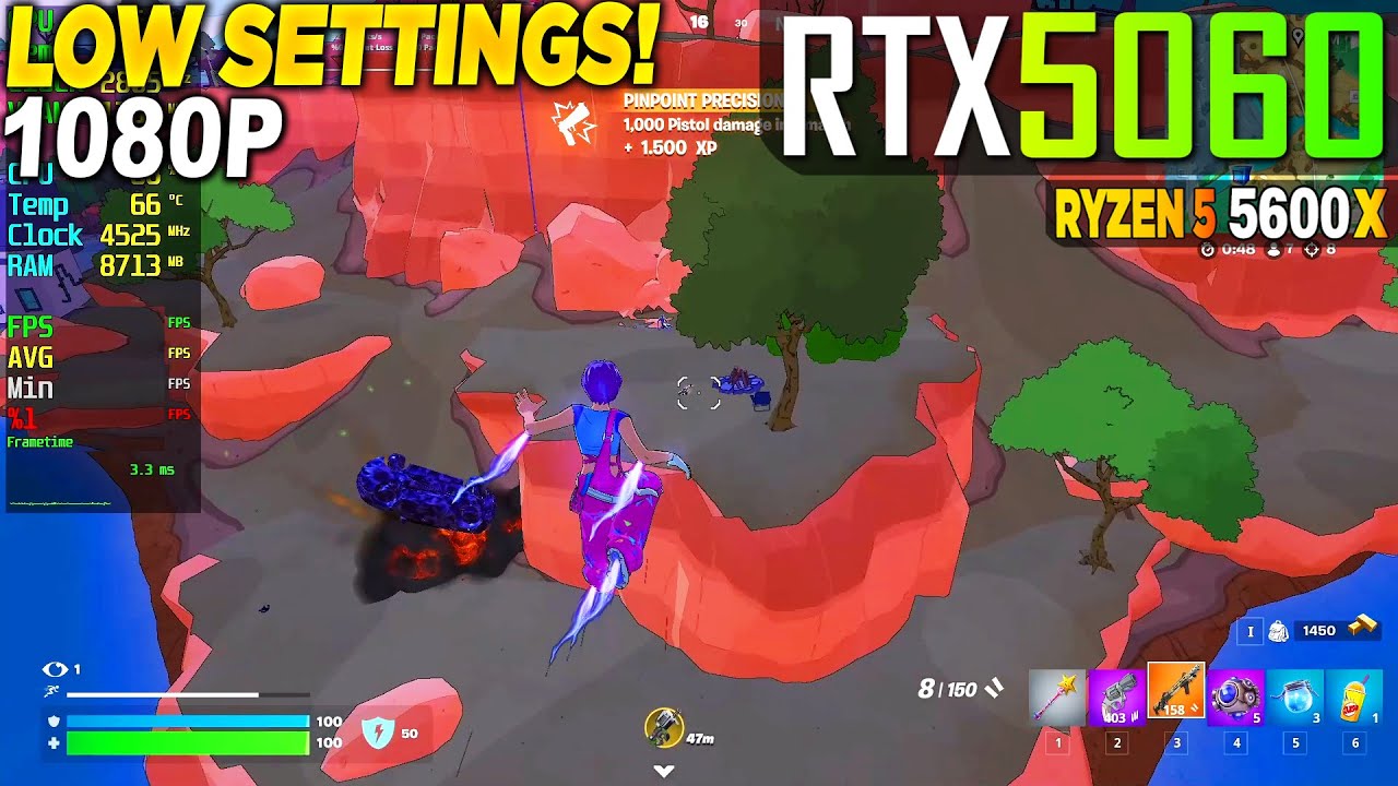 Fortnite The Simpsons RTX 5060 + Ryzen 5 5600x - 1080p Low, New ...
