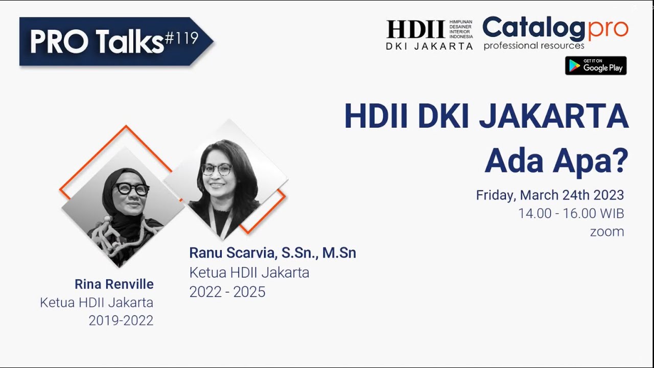 PRO Talks with HDII Jakarta Ada Apa dengan HDII Jakarta? - YouTube