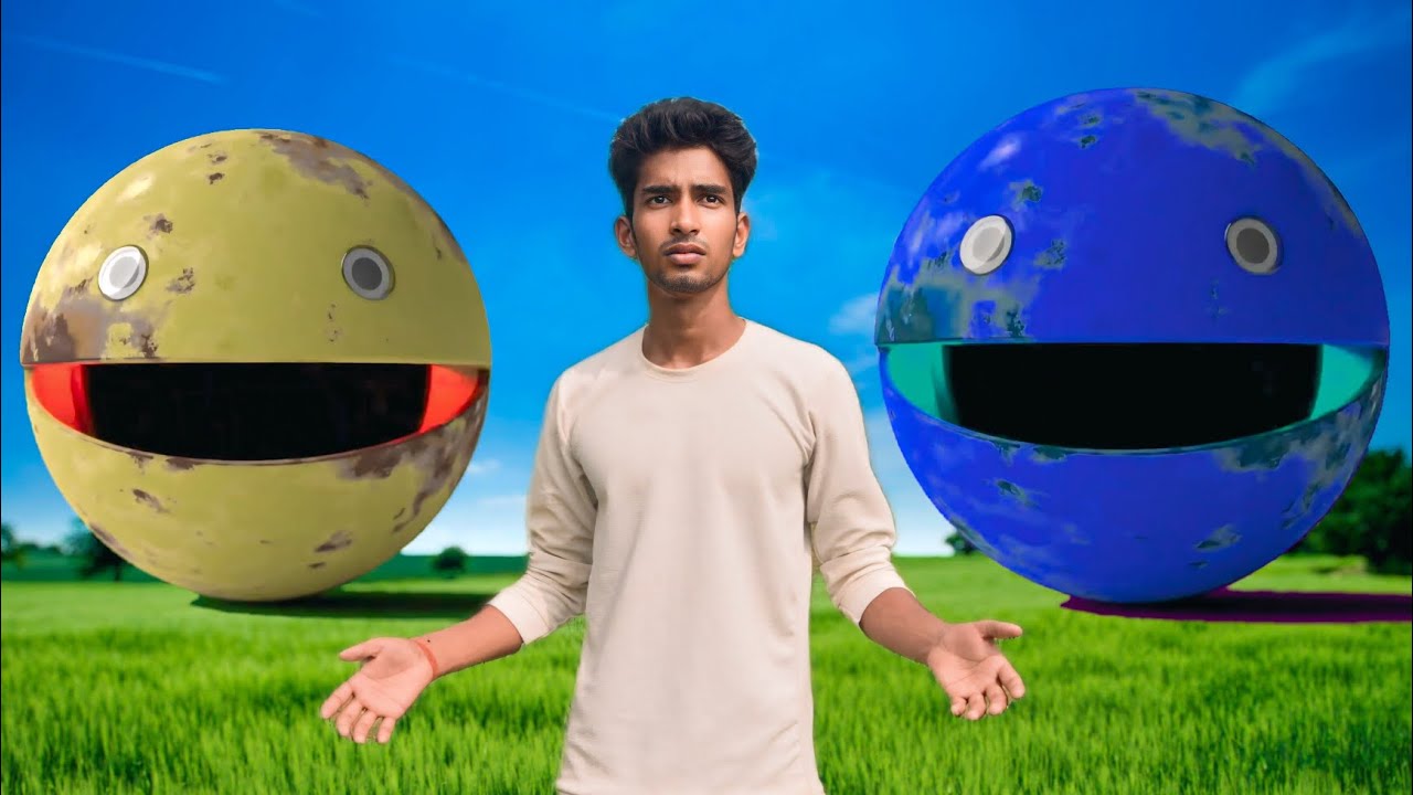 Pacman real life - YouTube