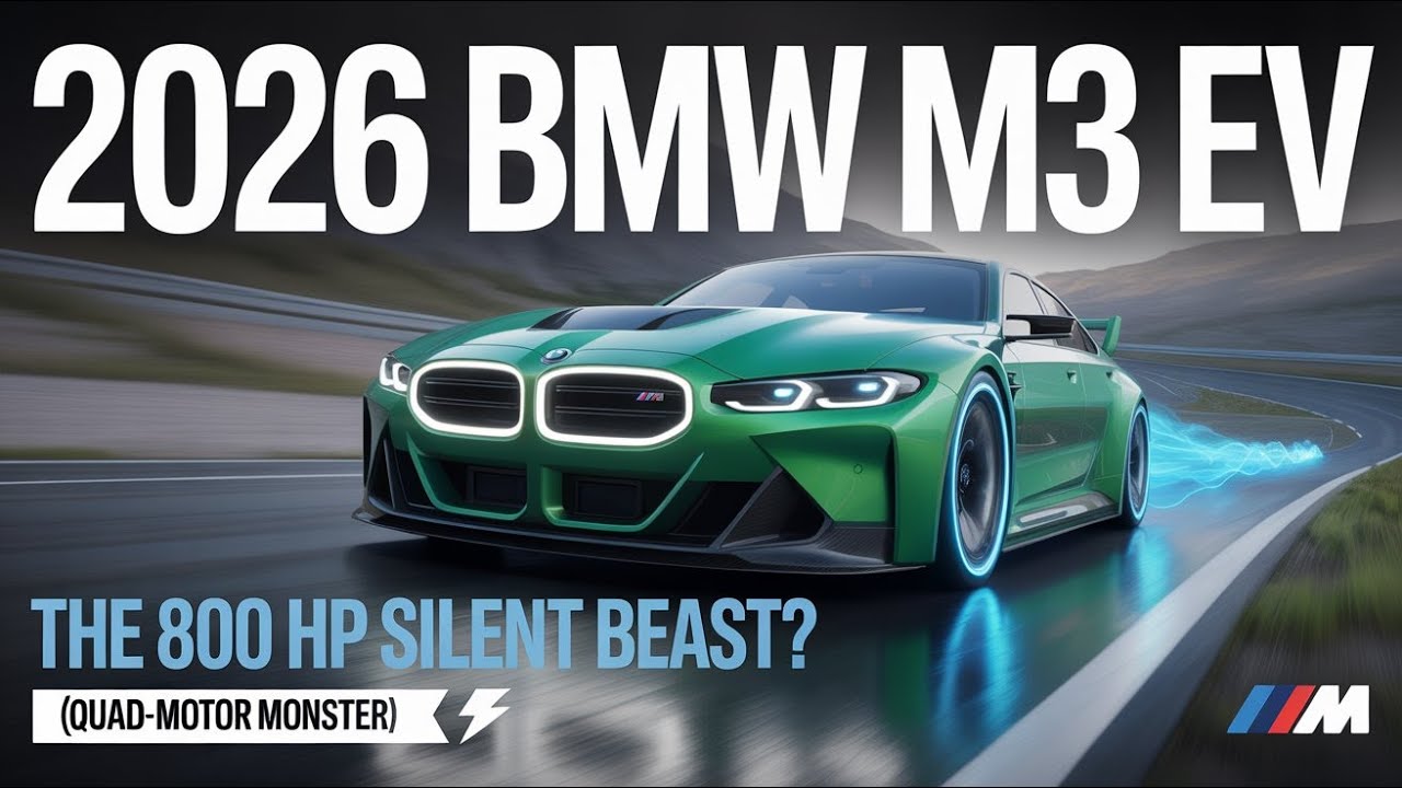 2026 BMW M3 EV: The All-Electric Super Sedan to Fear? - YouTube
