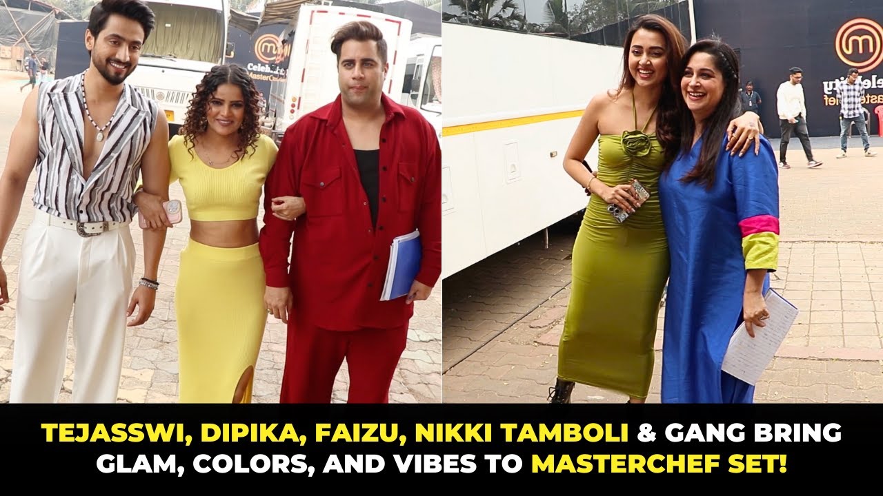 Tejasswi, Dipika, Faizu, Nikki Tamboli & Gang Bring Glam, Colors, and ...