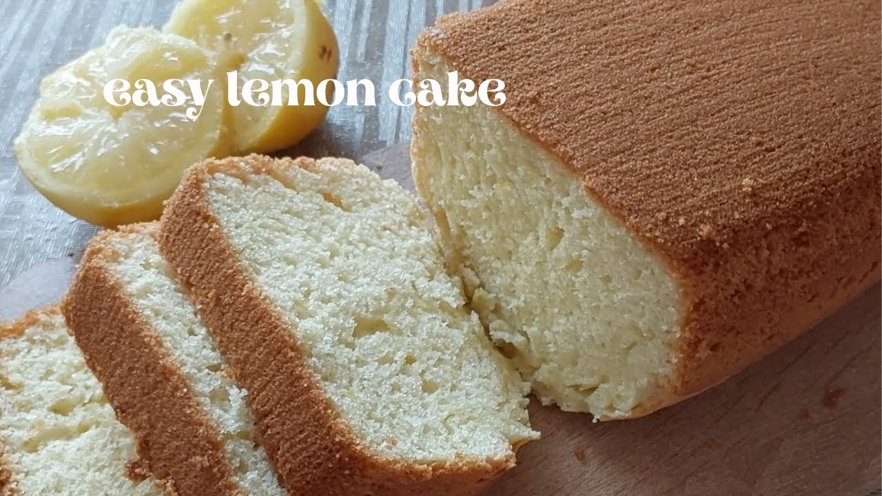 Amazing lemon cake recipe 🍋 | Quick and Easy! - YouTube