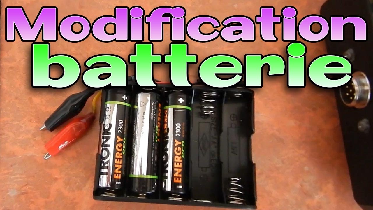 mod batterie minelab sovereign - youdig - - YouTube