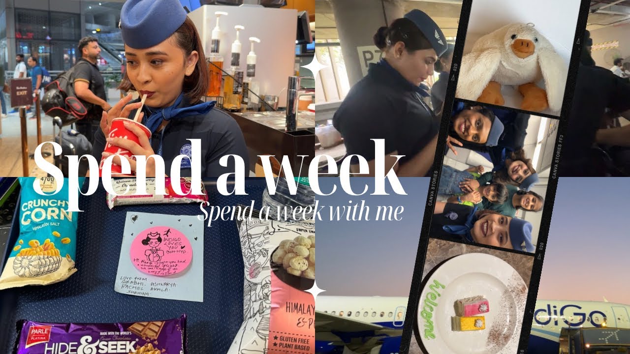 Spend a week with me as a cabin crew| @Urflightattendantrachel #vlog # ...