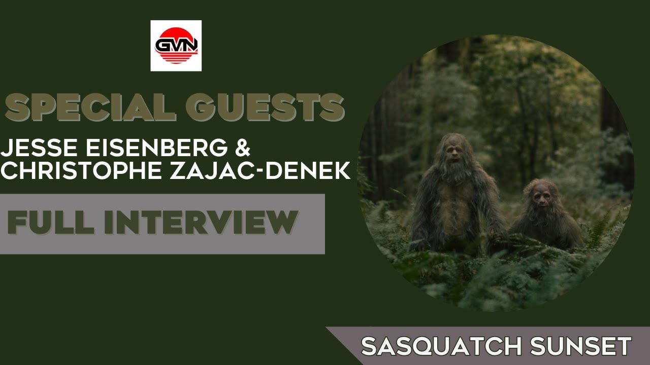 “We were feral!” | Talking SASQUATCH SUNSET with stars Jesse Eisenberg ...
