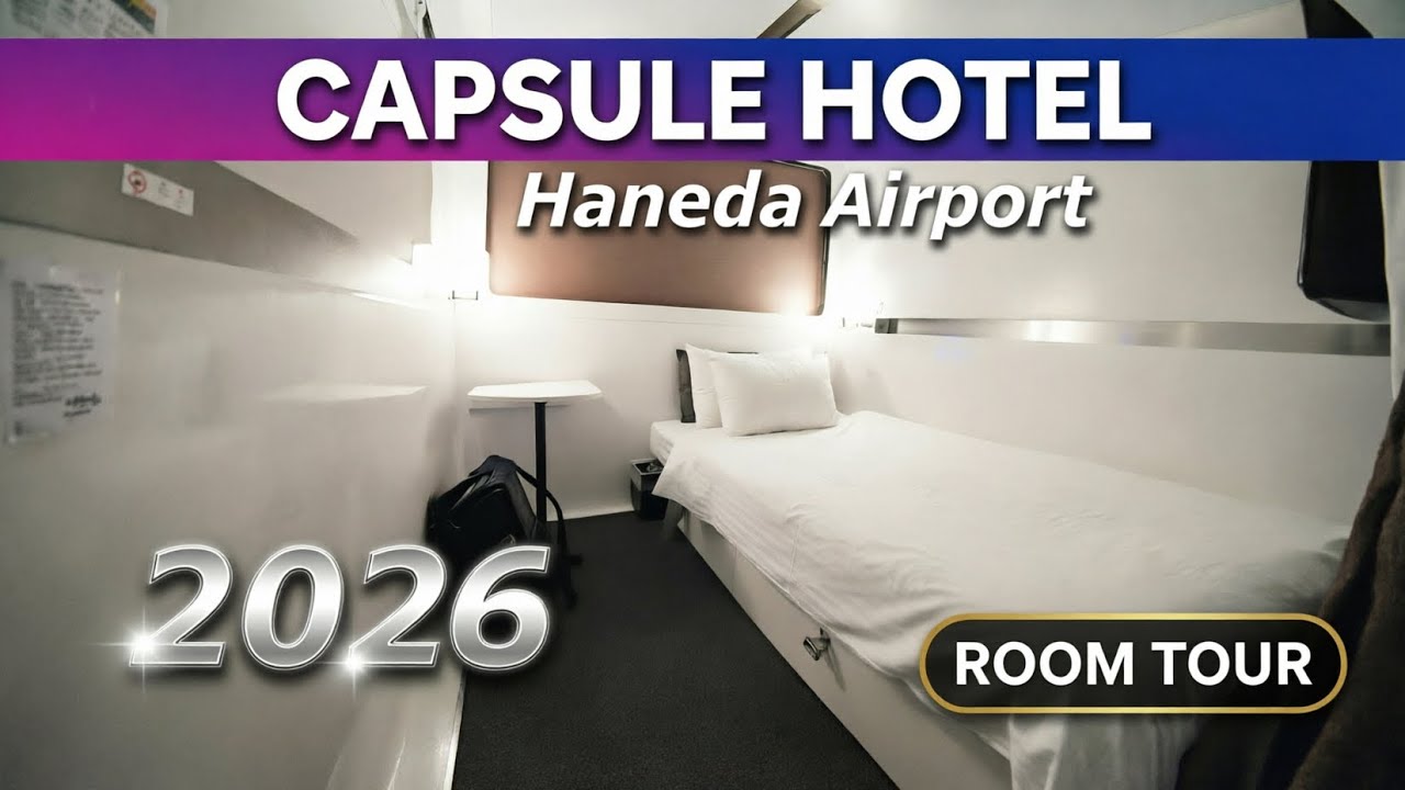 15 Hour Overnight Layover at Haneda Airport | First Cabin Capsule Hotel ...