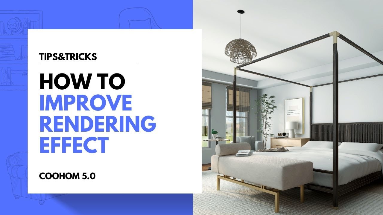 How to improve rendering in Coohom with one click - YouTube