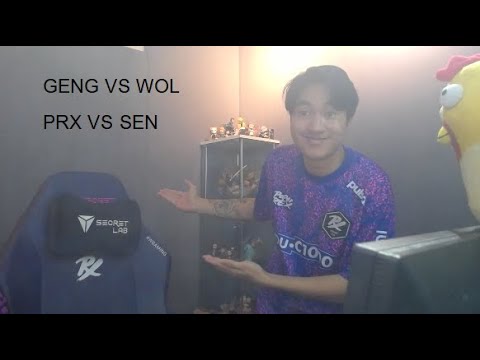 คู่แรก GENG VS WOL คู่สอง PRX VS SEN ตี 2 ยังไงยังไง #MastersCostream #DAY338 - YouTube