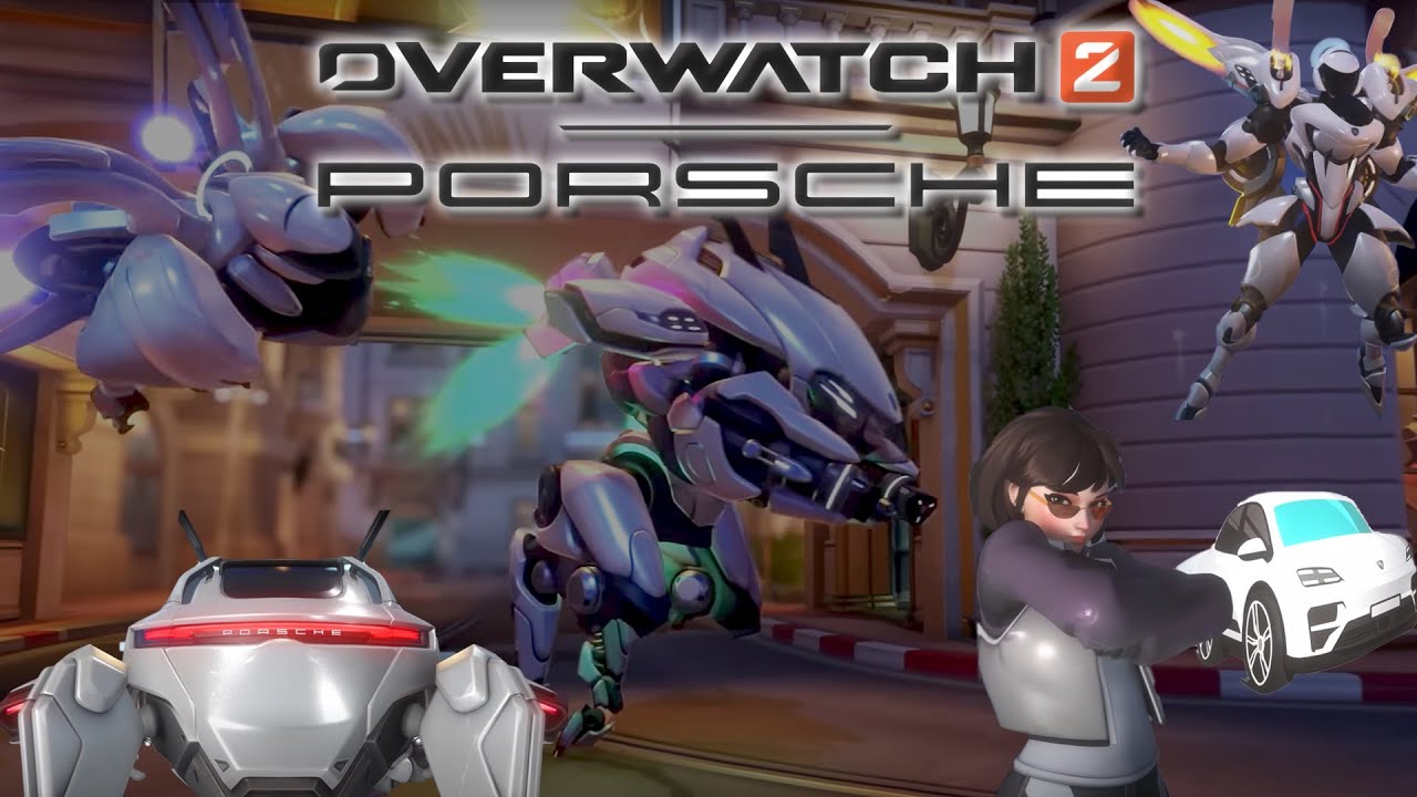 🔴 LIVE Overwatch x Porsche Dva Skin with Sounds Effects - YouTube