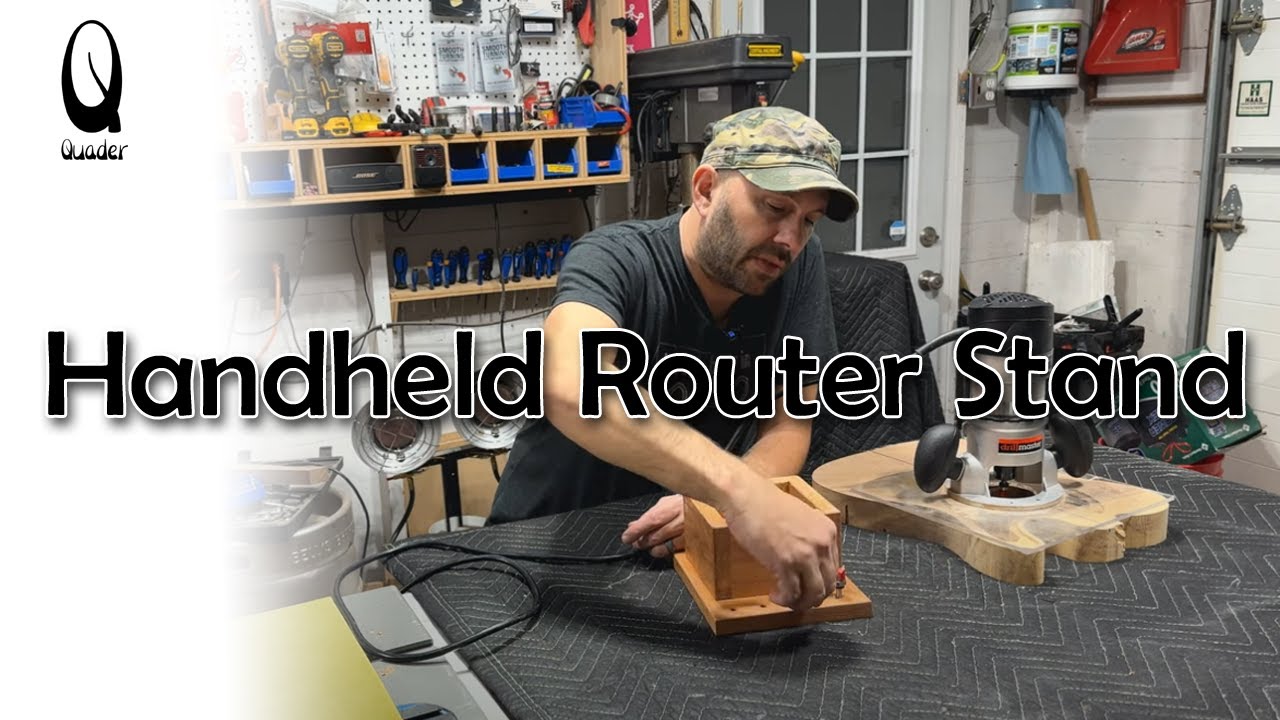 Custom Woodworking: Building A Stand For A Handheld Router with Router ...