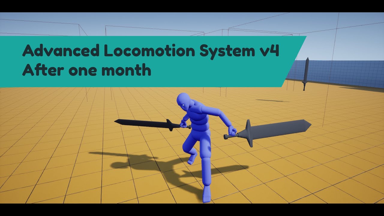 Learning ALS v4 after one month - Unreal Engine 4 ALS Learning progress ...