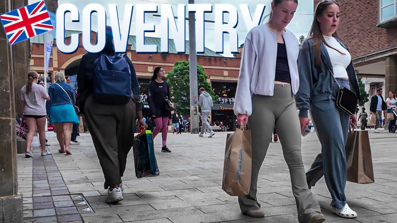 Quiet Summer Walk: Coventry City Centre in 4K | July 2025 - YouTube