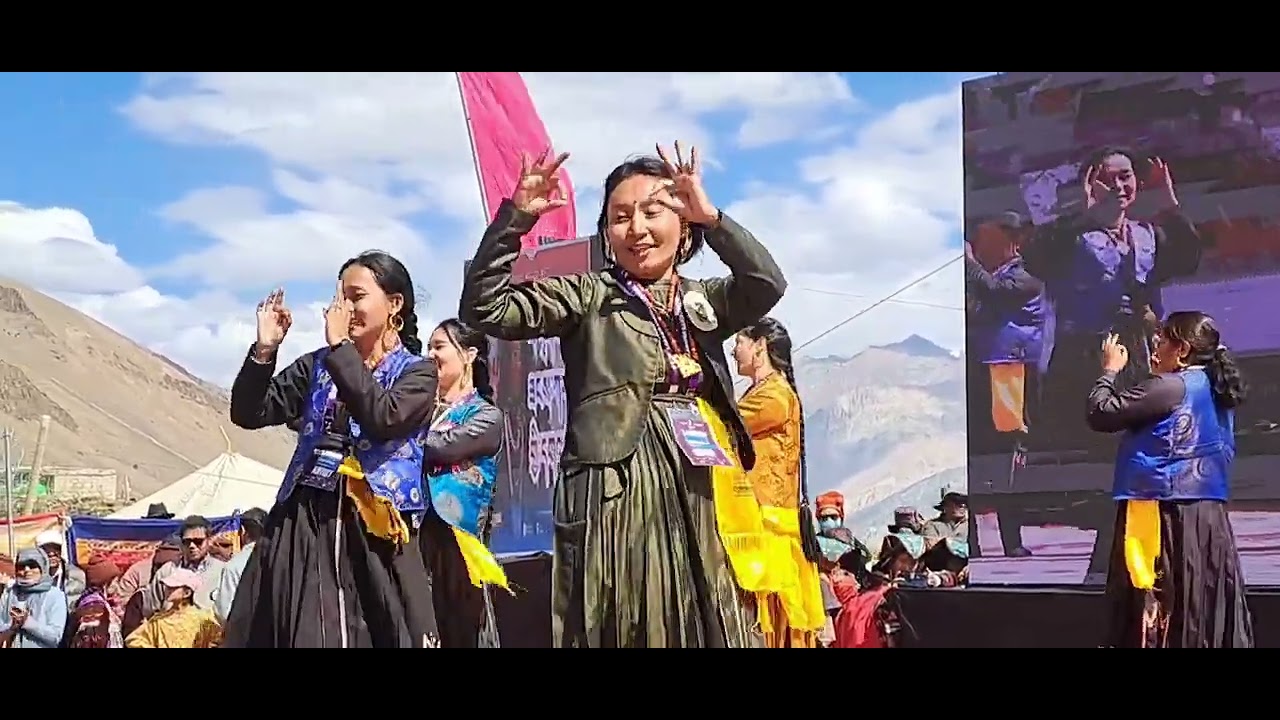 || Kinnaur Dance at Zanskar 9th Edition Festival 2024|| - YouTube