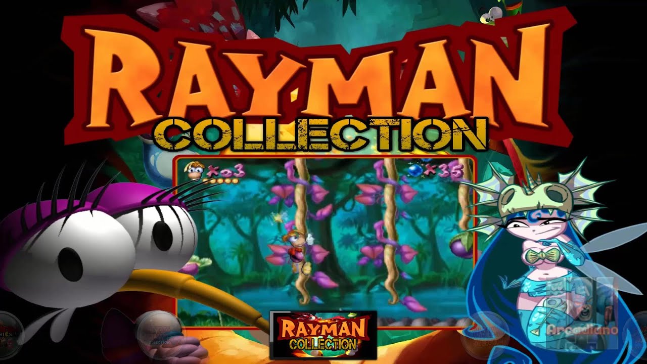 Arcade Games Room 80 / Rayman Collection - YouTube