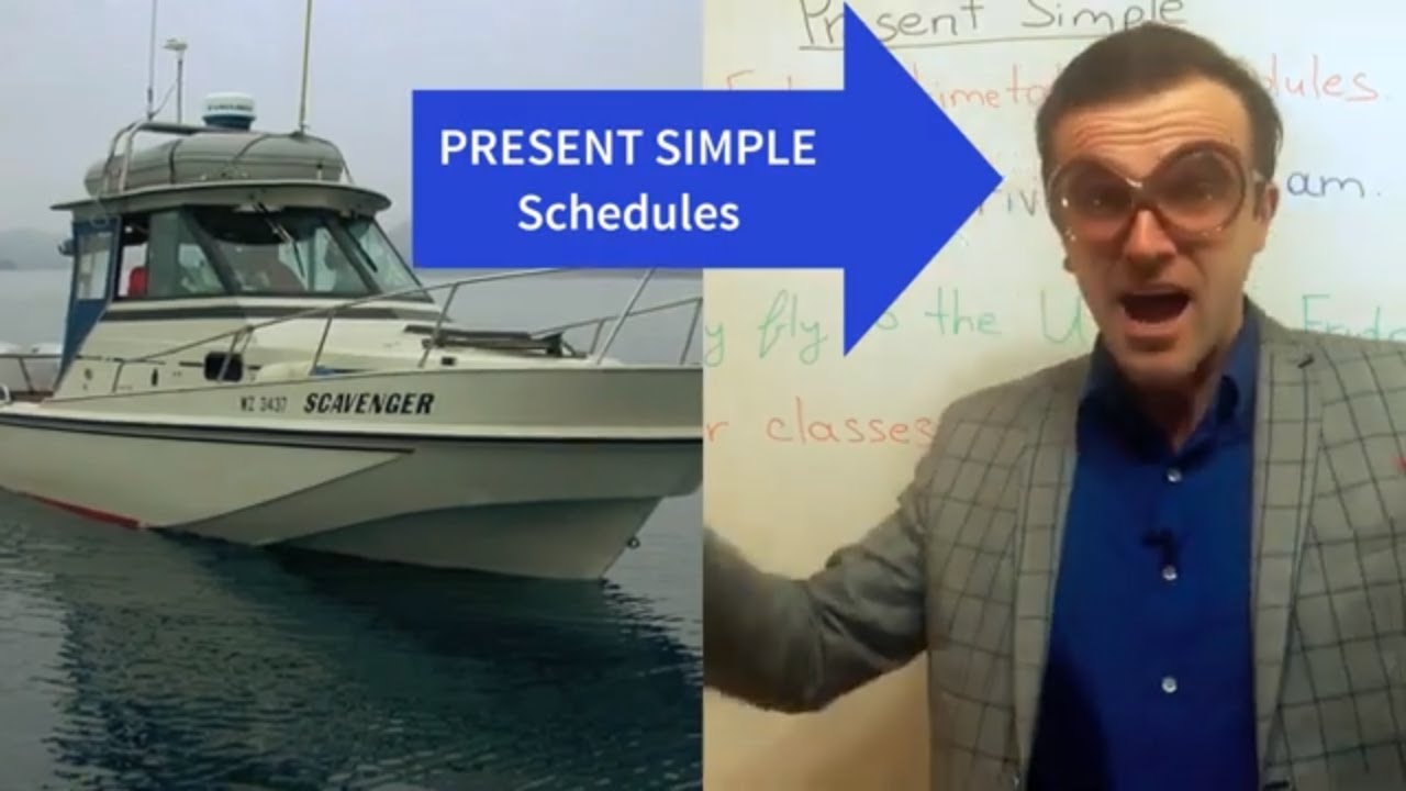 How To Use PRESENT SIMPLE for 'TIMETABLES'? 2020 - YouTube