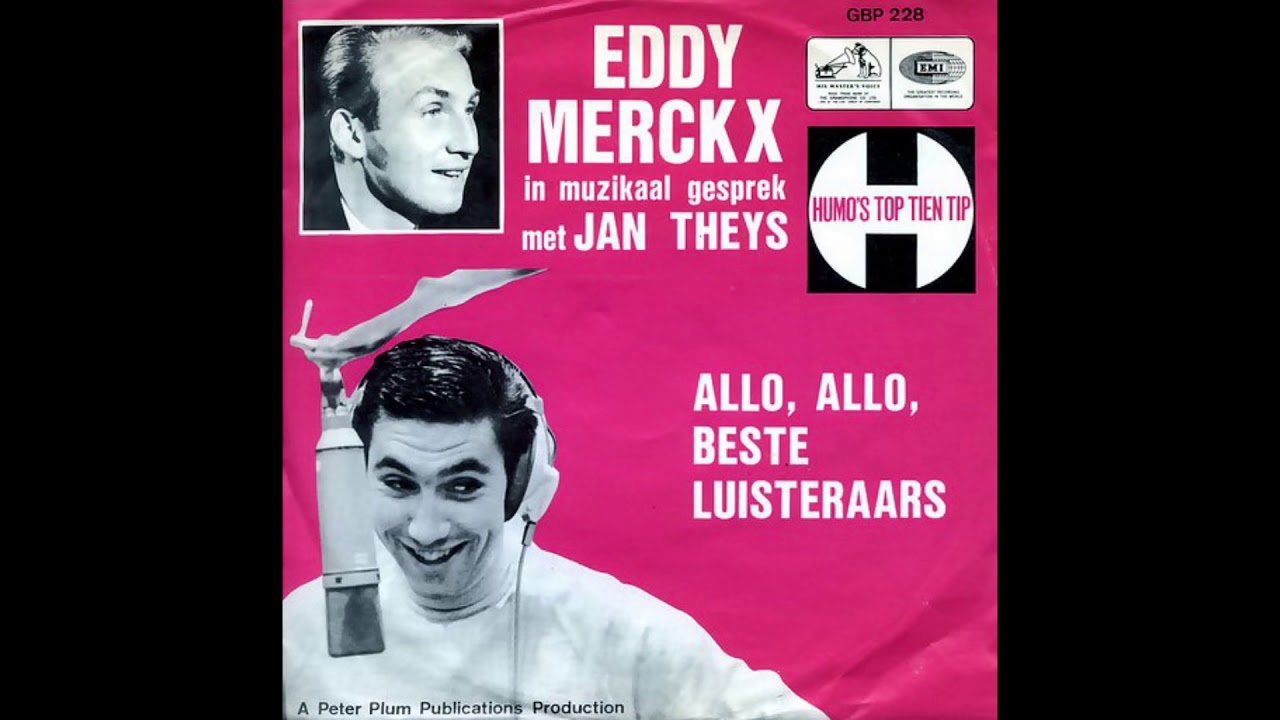Eddy Merckx zingt met Jan Theys "allo allo beste luisteraars" - YouTube
