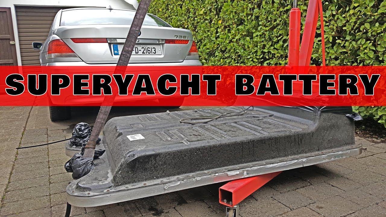 Electric E65 7 Series: The Battery - YouTube