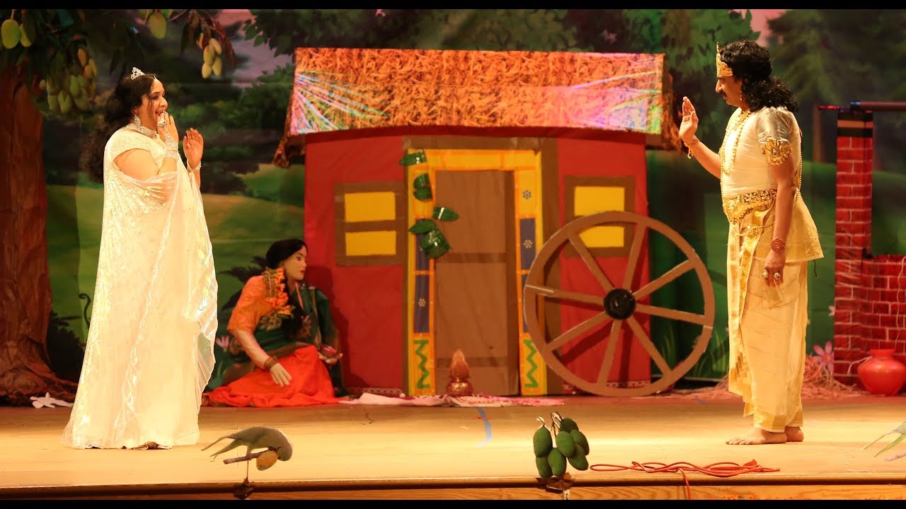 2018 TAGB Ugadi Indra Lokam lo Athiloka Sundari skit - YouTube