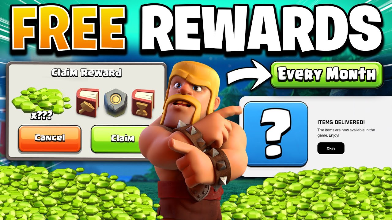 How to Claim Hundreds of FREE Gems & Special Rewards from Supercell ...