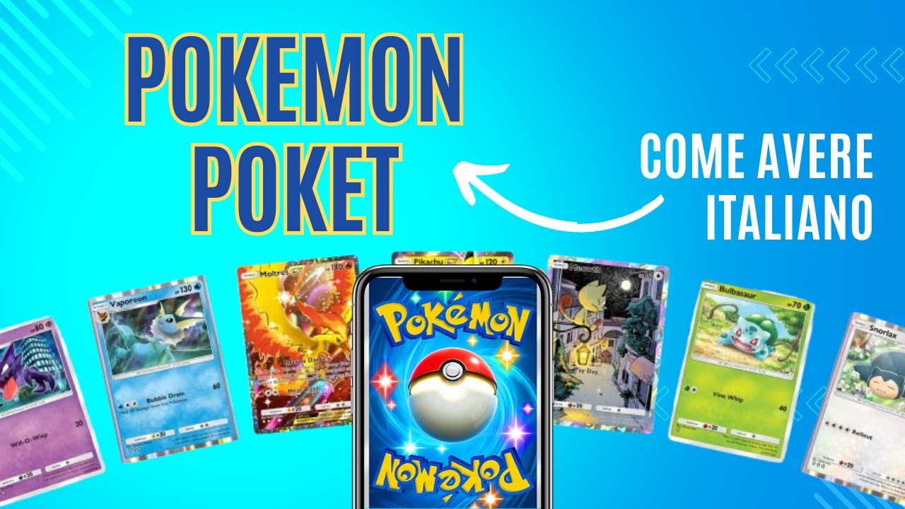 Come Scaricare POKEMON POKET Italiano - #tutorial #pokemon - YouTube