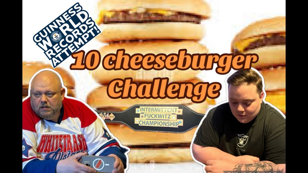 ep #2 10 Cheeseburger Challenge - YouTube