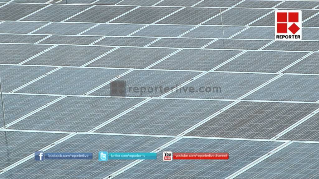 Solar Electric Plant of KSEB in Palakkad - YouTube