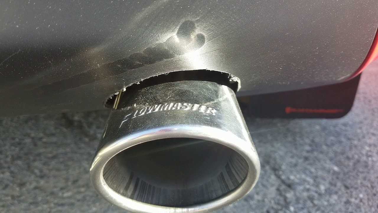 Flowmaster dbx series catback exhaust 2016 dodge dart - YouTube