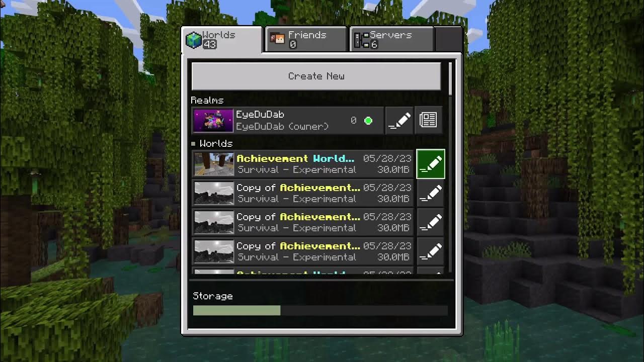 Minecraft: Custom Acheivement World. Doing Everything Minecraft wants ...