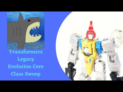Transformers Legacy Evolution Core Class Swoop review - YouTube