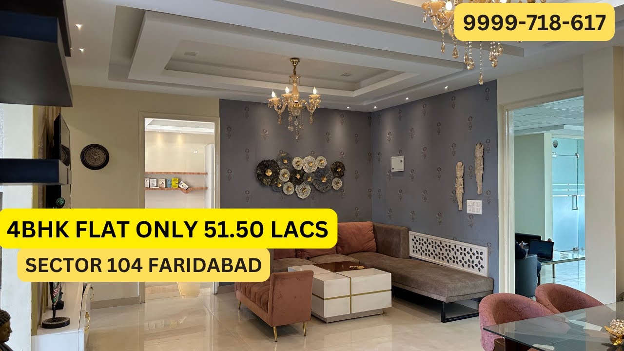 4BHK @51.50 Lakh ONLY in Adore Legend 3 Sector 104,Faridabad.Call ...