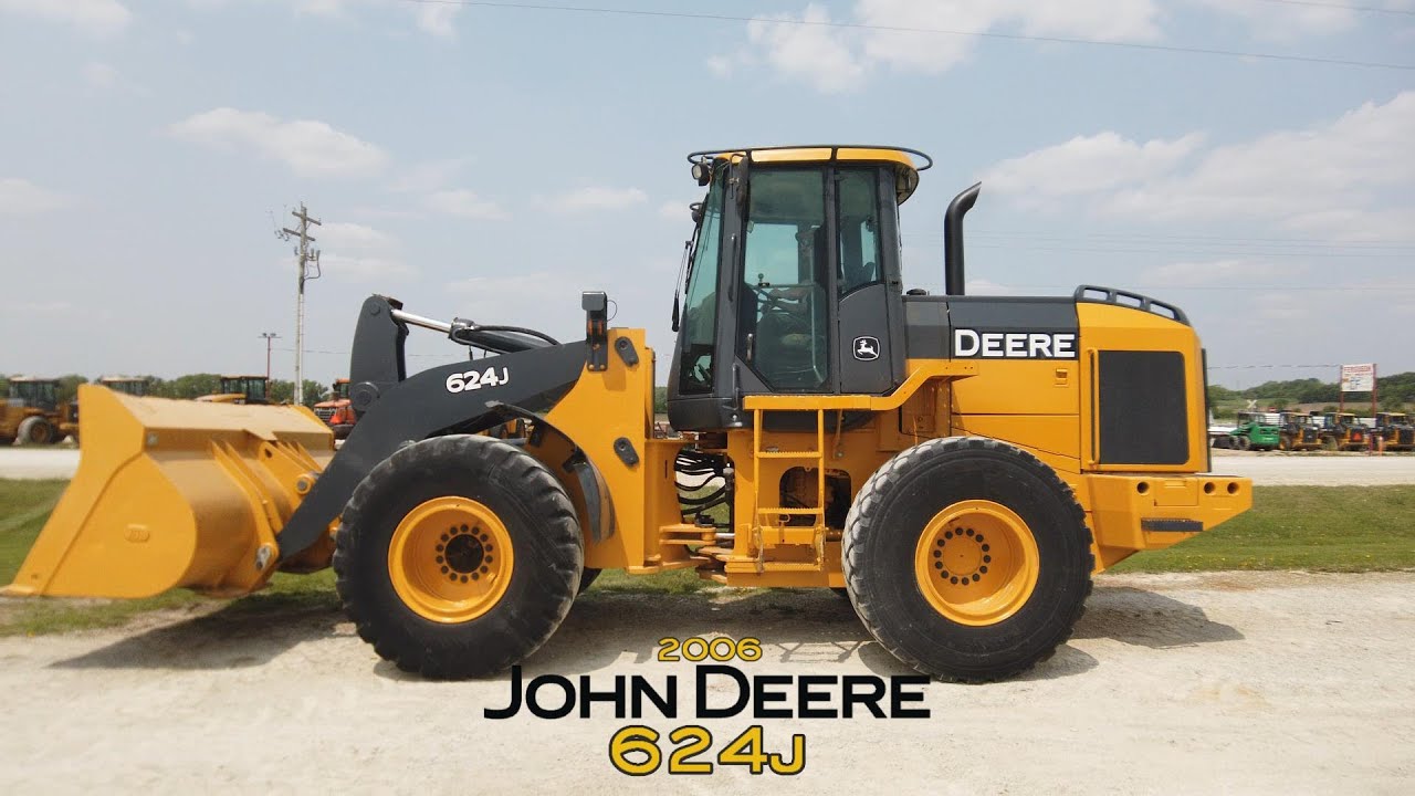2006 John Deere 624J - YouTube