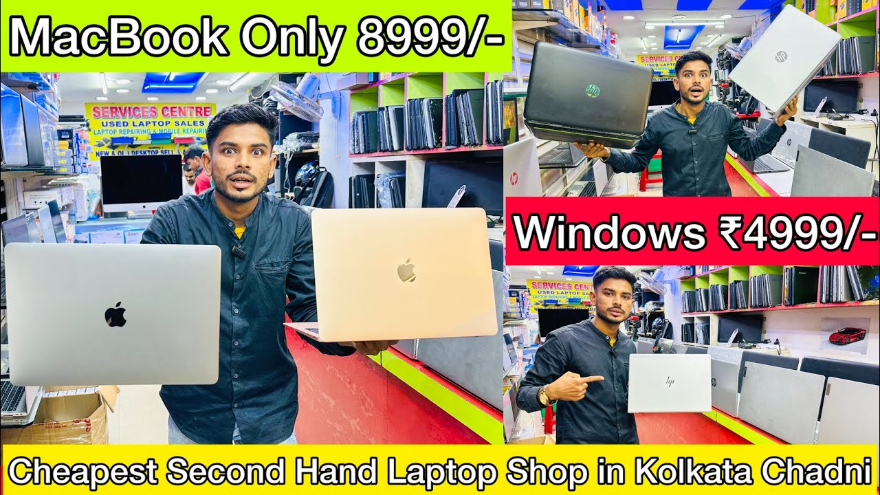 Second Hand Laptops in Kolkata | MacBook/Windows Only 4999/- | Cheapest ...