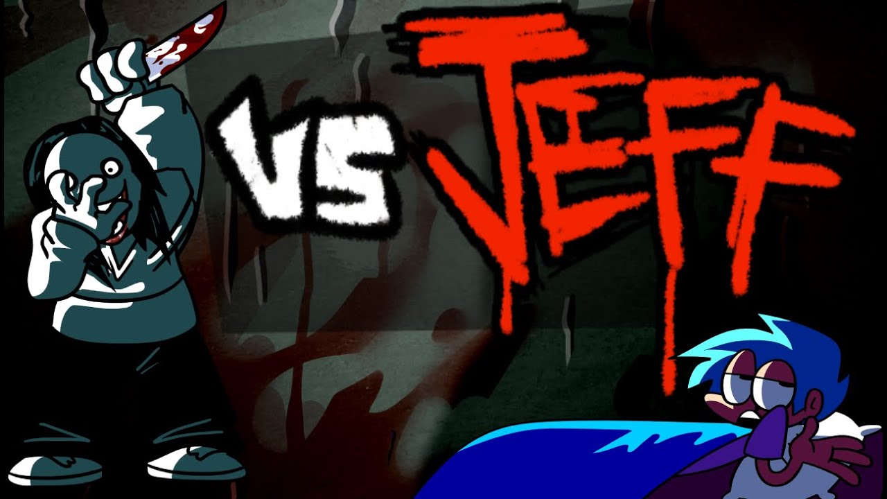 FNF:-) VS Jeff go to sleep - YouTube
