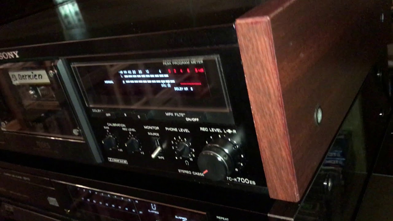 SONY tc-K700ES, AKAI AM-73 & CD-73 PHILIPS FB-825 - YouTube