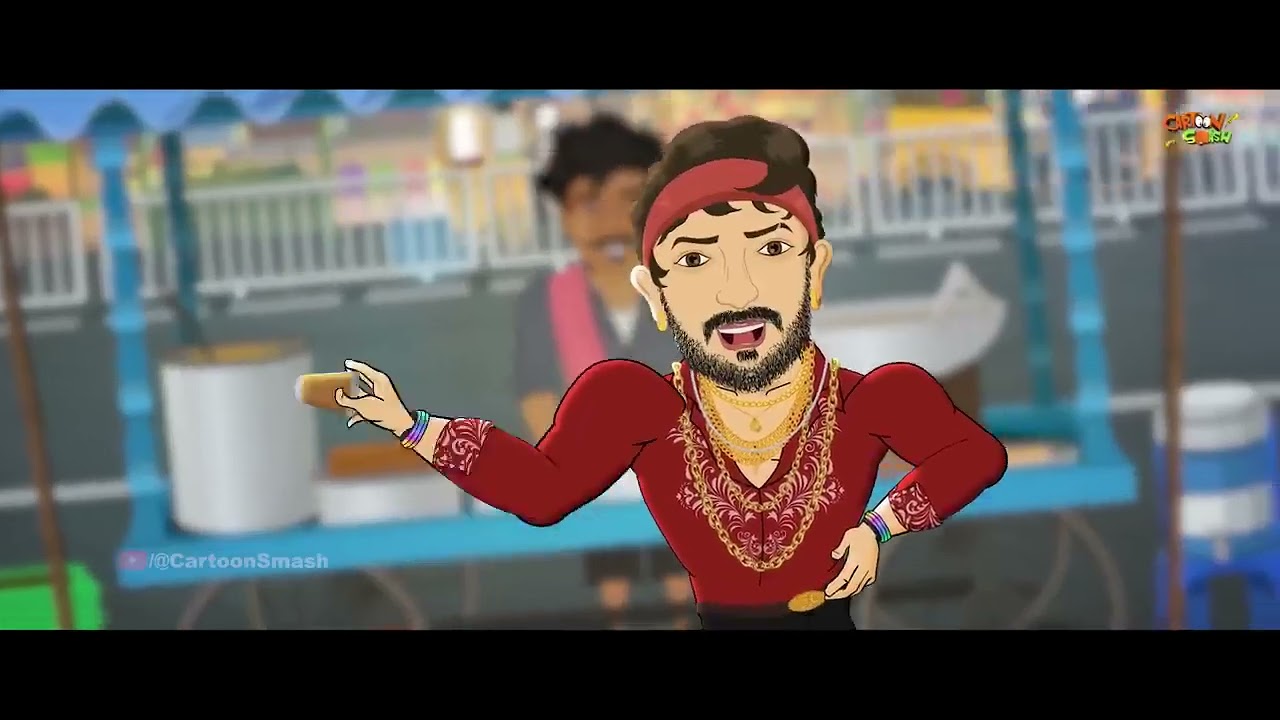 PUSHPA 2:The rule biggest fan of PUSHPA spoof cartoon cartoon smash ...