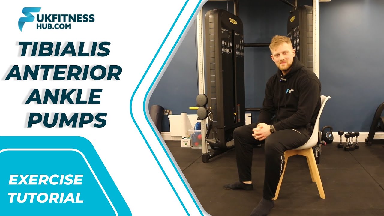 Exercise Tutorial: Anterior Tibialis Ankle Pumps - YouTube