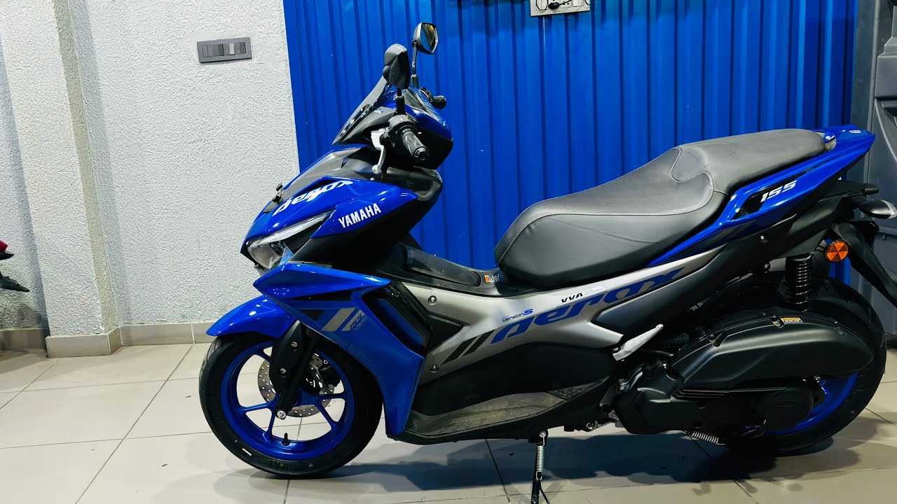 All New Yamaha Aerox 155 2024 Model Price, Features and Detailed Review ...