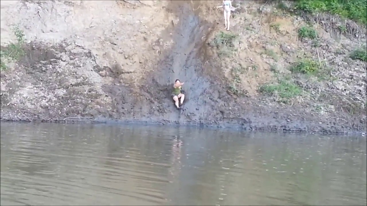 Canadian Redneck Water Slide - YouTube