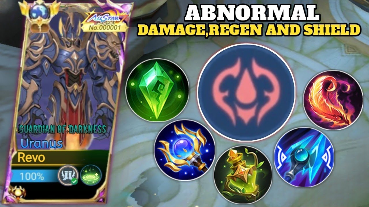 NEW URANUS FULL DAMAGE BUILD IS OVERPOWERED!!😱 (DAMAGE, REGEN & SHIELD ...