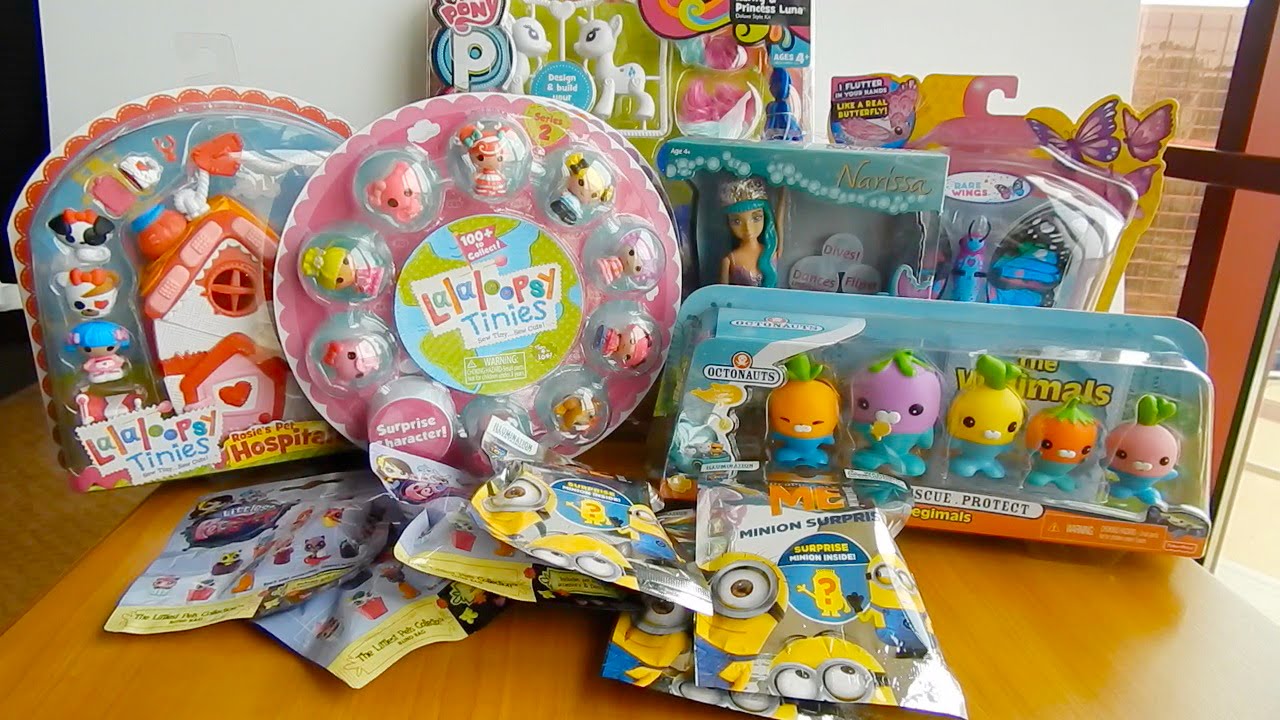Toy HAUL Lalaloopsy, MLP Pop, Nixies Swimming Mermaid, Octonauts ...