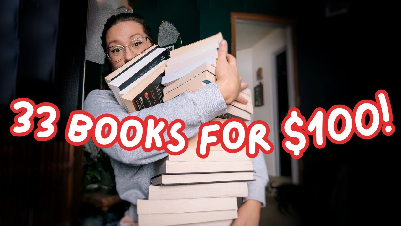 Massive Thrift Book Haul: 33 Books You’ll Want on Your TBR! - YouTube