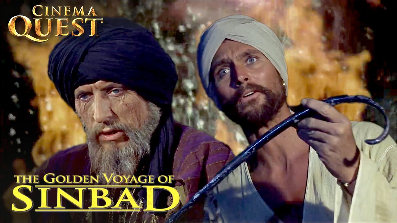 The Golden Voyage Of Sinbad | Koura Sabotages Sinbad | Cinema Quest ...