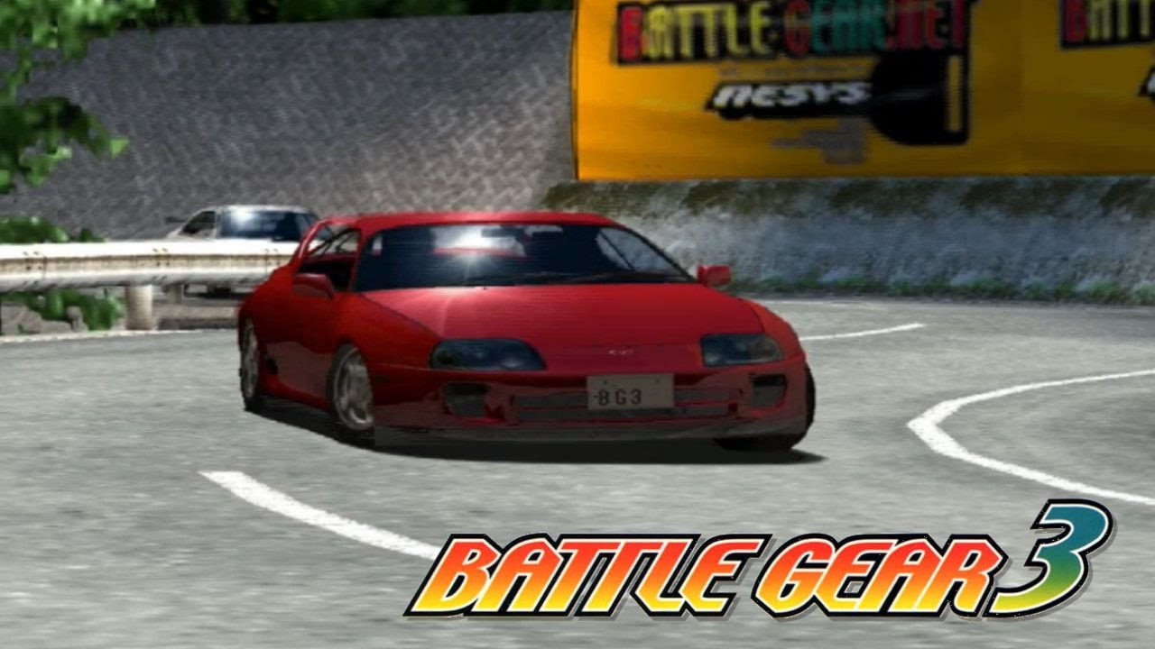 Battle Gear 3 PS2 Toyota JZA80 Supra RZ Gameplay - YouTube