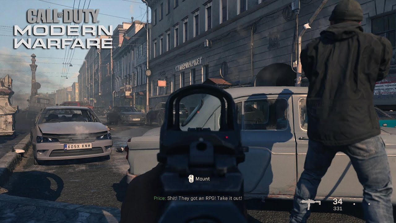 "Intense Action: CIA Agent Chasing a Terrorist Butcher in COD MW - PART ...