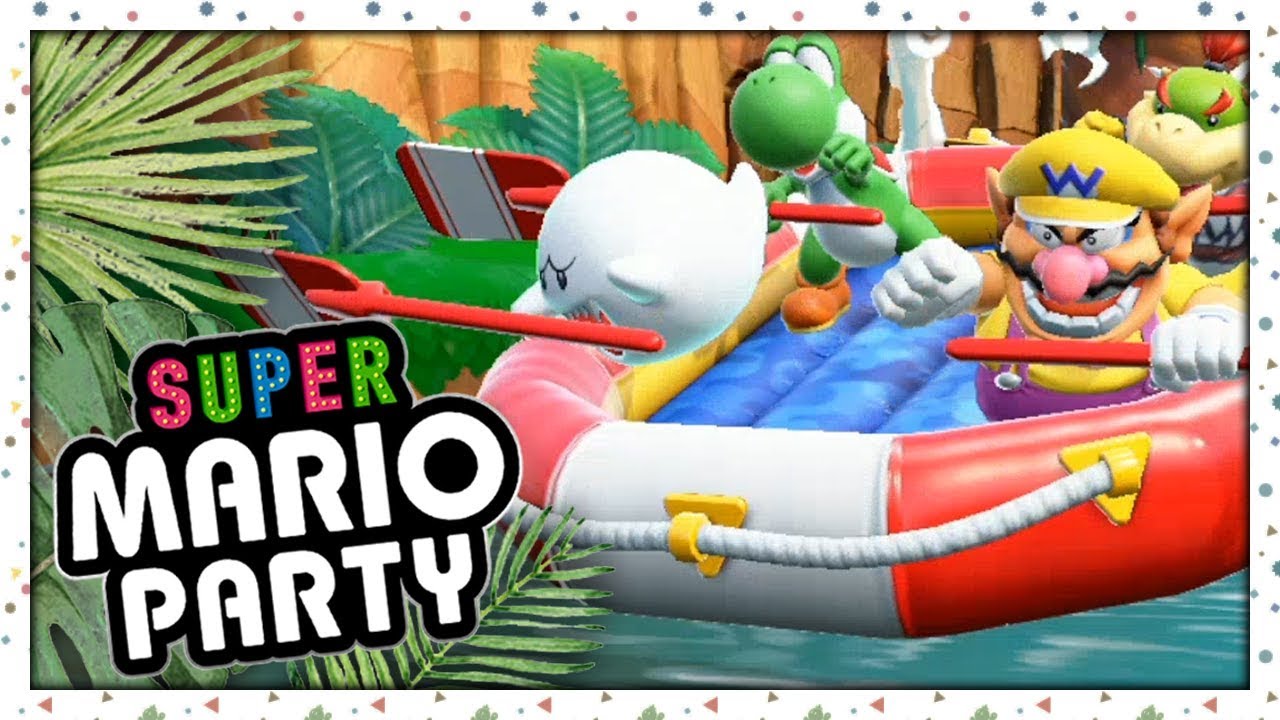 SUPER MARIO PARTY #04 EN DUO ! COOPÉRATION EN RAFTING ! AVENTURE SUR ...