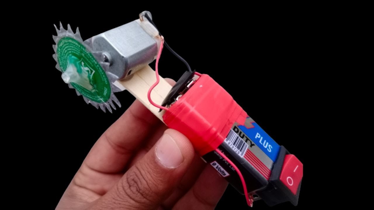 How to Make a mini Cutter Machine - DIY Cutter Machine - YouTube